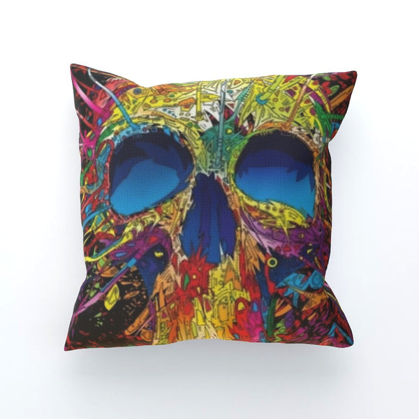 Skull Cushion – UK Print on Demand